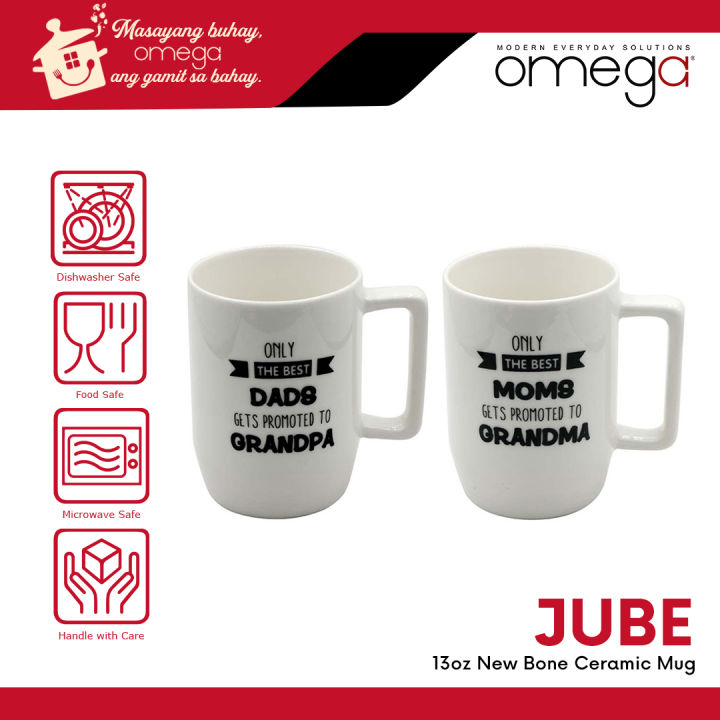 Omega Jube 13oz Newbone Ceramic Mug | Lazada PH