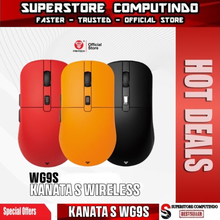 Fantech KANATA WG9S | WG9 | WG-9S Dual mode Connection RGB Wireless ...