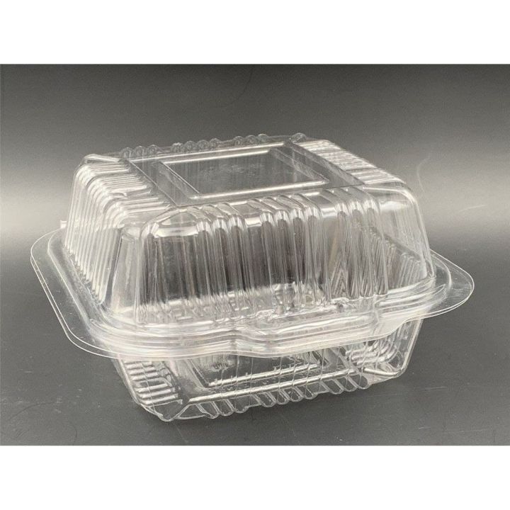 OPS-C10 BENXON Burger Box Tray with Lock [ 100pcs± ] Bakery Disposable ...