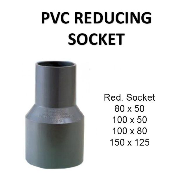 [ 1 UNIT ] Part 2 PVC FITTING / PVC REDUCING SOCKET | Lazada