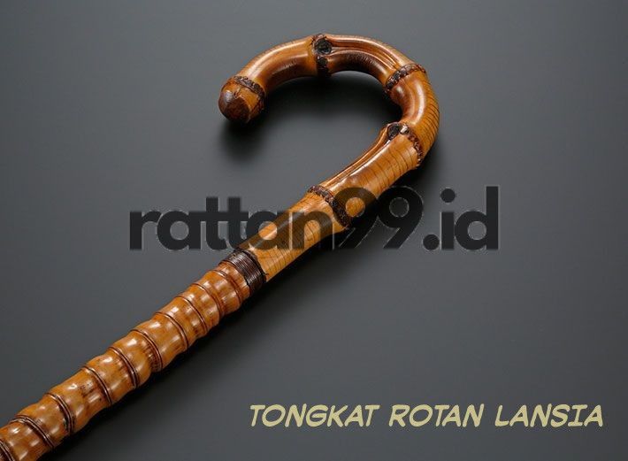 TONGKAT JALAN - TONGKAT KAYU ROTAN - TONGKAT LANSIA - TONGKAT BANTU ...
