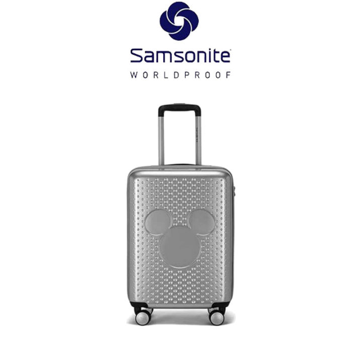 การจัดส่งโดยตรงของประเทศไทย Samsonite Disney Mickey luggage box กระเป๋า ...