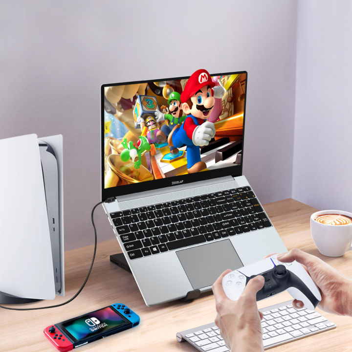 15.6" Touch Portable Monitor with Keyboard and Mouse Built-in Battery ...