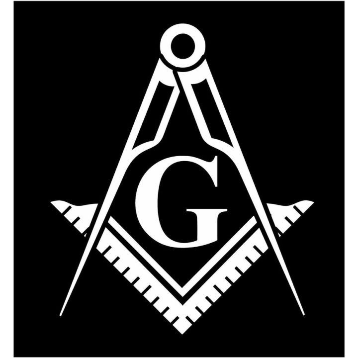 (2Pcs) Freemason Masonic Masons Mason Sticker Decal | Lazada PH