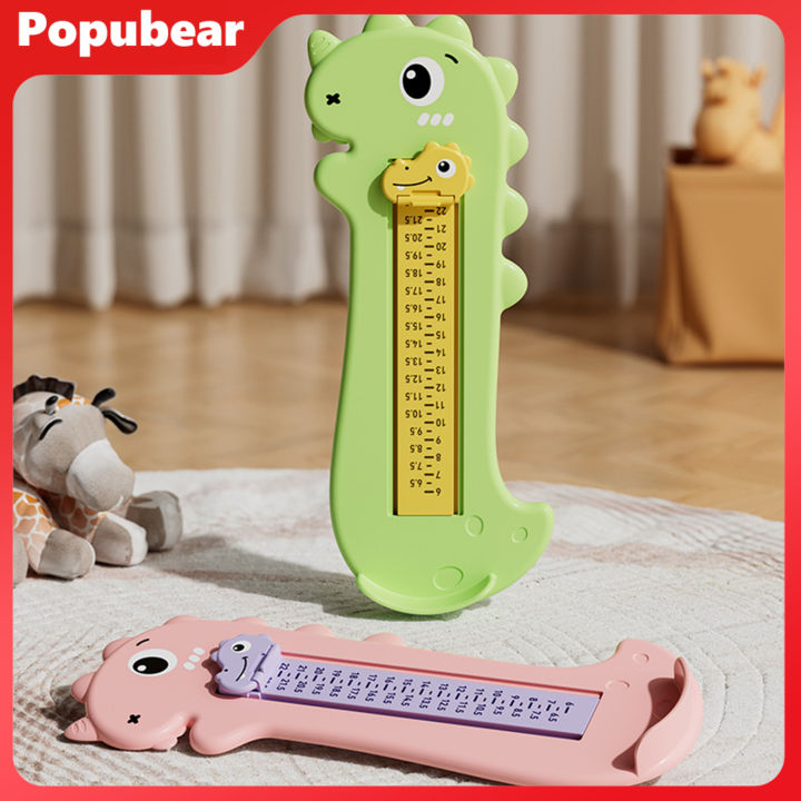 Cartoon Dinosaur Foot Measuring Device Kids Foot Length Measurement ...