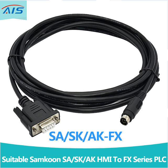 AK-FX ที่เหมาะสม Samkoon SA/SK/อาร์เคซีรีย์แผงสัมผัส HMI เชื่อมต่อมิตซูบิชิพีแอลซีเอฟเอ็กซีรีย์ ...