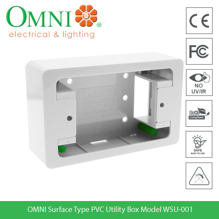 OMNI Surface Type PVC Utility Box Model WSU-001 | Lazada PH