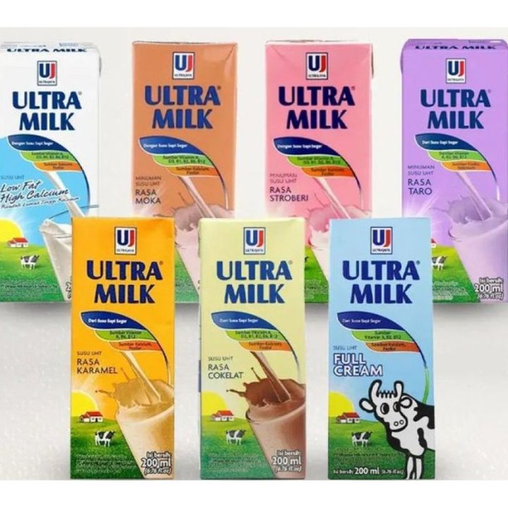 Ultra Milk UHT Isi 250 Ml / Susu UHT Ultra Milk 001 | Lazada Indonesia