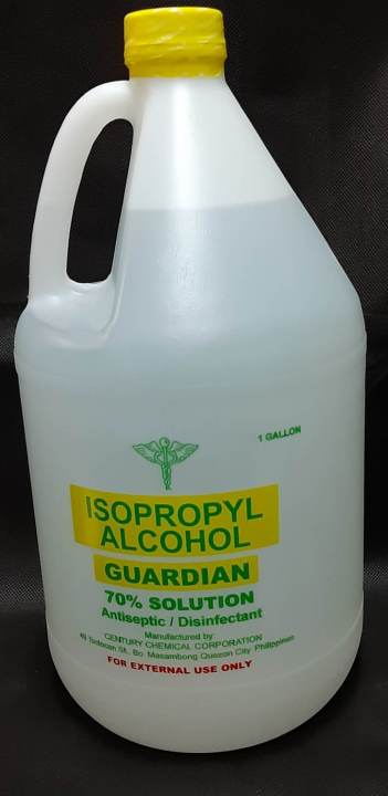 GUARDIAN ISOPROPYL ALCOHOL 70% SOLUTION 1 GALLON | Lazada PH