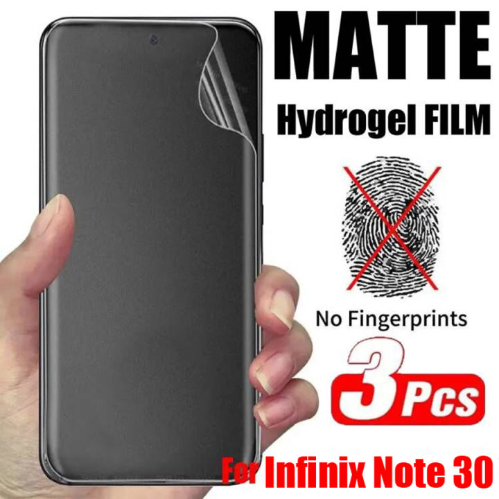 3PCS Matte Hydrogel Film for Infinix Note 50 40 30 Pro 4G VIP GT 10 20 ...