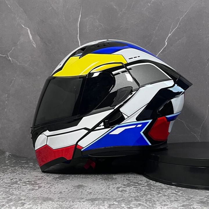 ORZ-991 Modular Filp Up Motorcycle Helmet Full Racing Helmet Dual ...