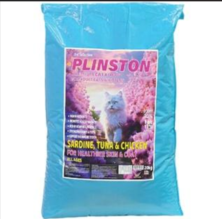 Plinston Sardines, Tuna & Chicken Cat Food 20kg | Lazada