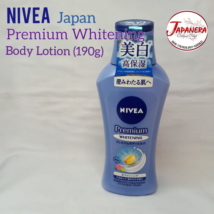 Nivea Japan Premium Whitening Body Lotion (190g) | Lazada PH