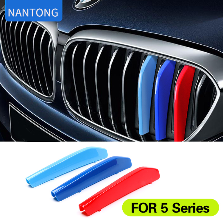 NT| Front Grille Trim Strips For BMW E60 F10 F07 G30 E39 3 Series 3 ...