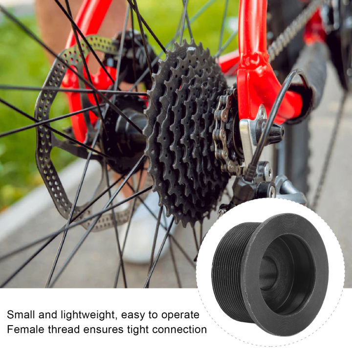 Bike Freewheel Adapter Bike Flywheel Adapter Steel Easy To Operate for ...
