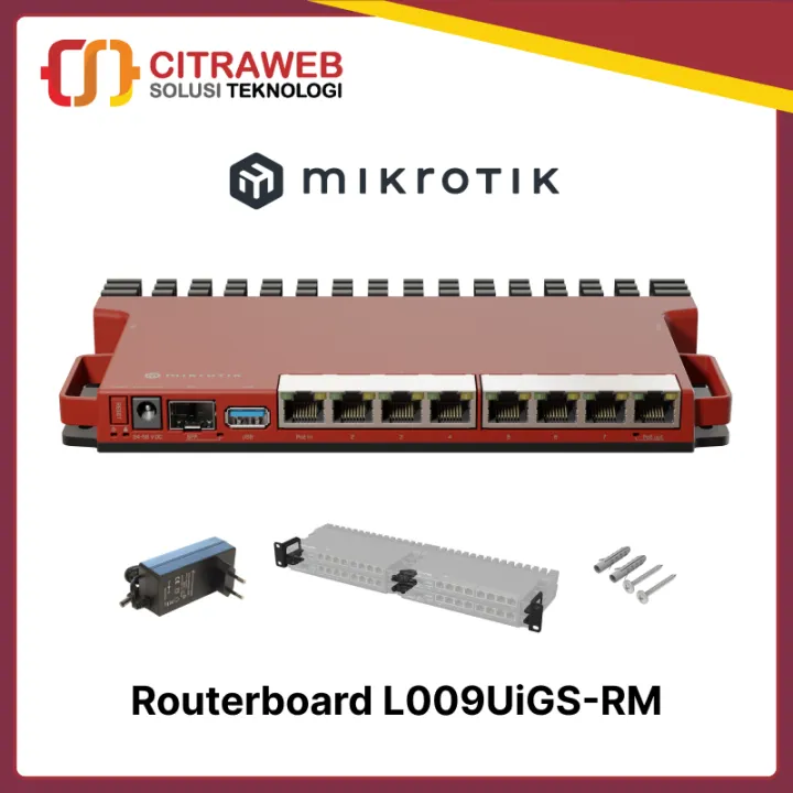 Mikrotik Routerboard L009UiGS-RM | Lazada Indonesia