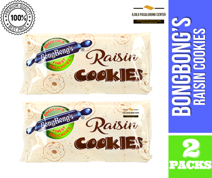 BONGBONGS PASALUBONG Raisin Cookies (2 PACKS) | bongbong’s pasalubong ...