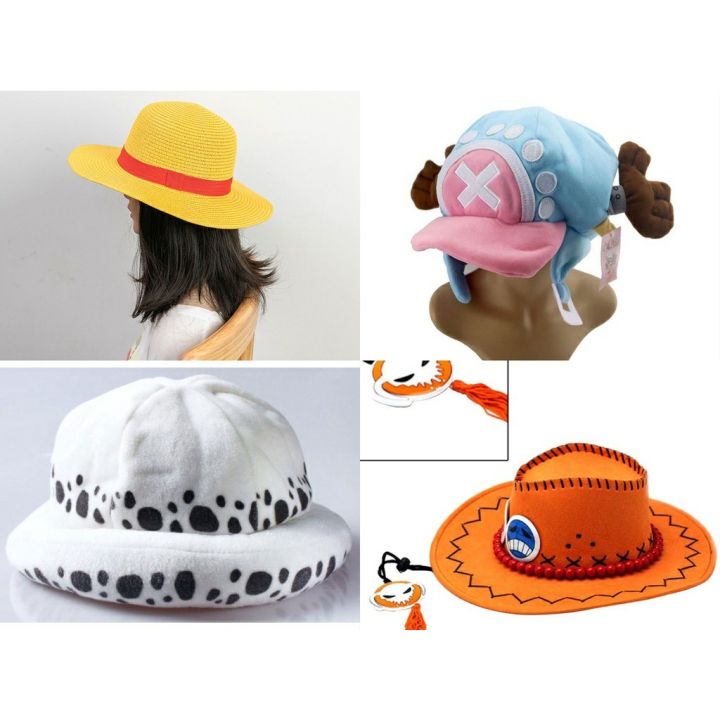 Anime One Piece Monkey D Luffy Shanks Straw Hat Pirate Wheat Cap ...