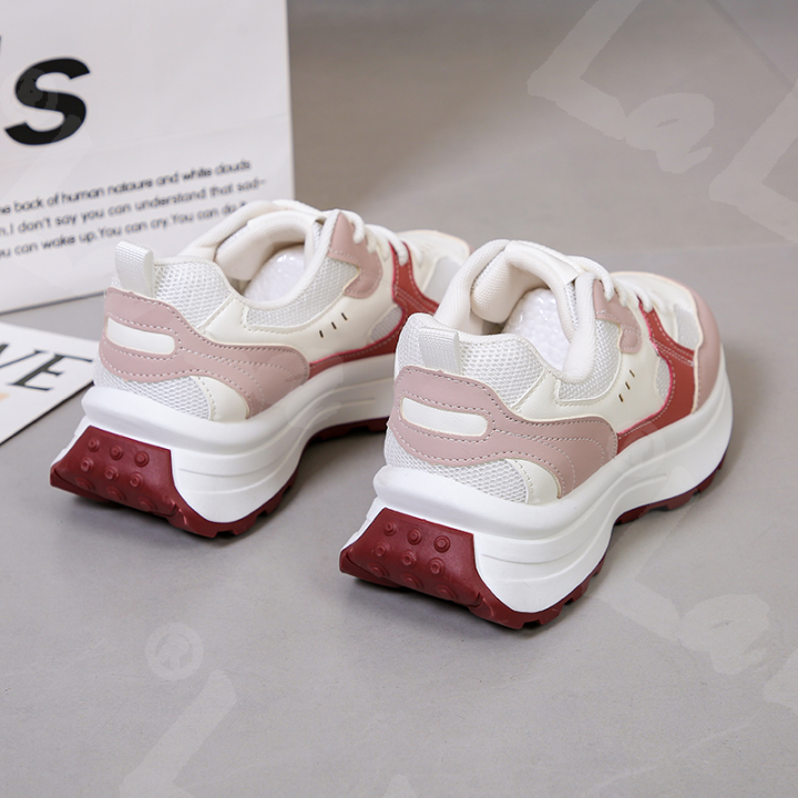 LALA Women Shoes 2025 Fashion Sneakers Low Cut Sports Shoes With Anti ...