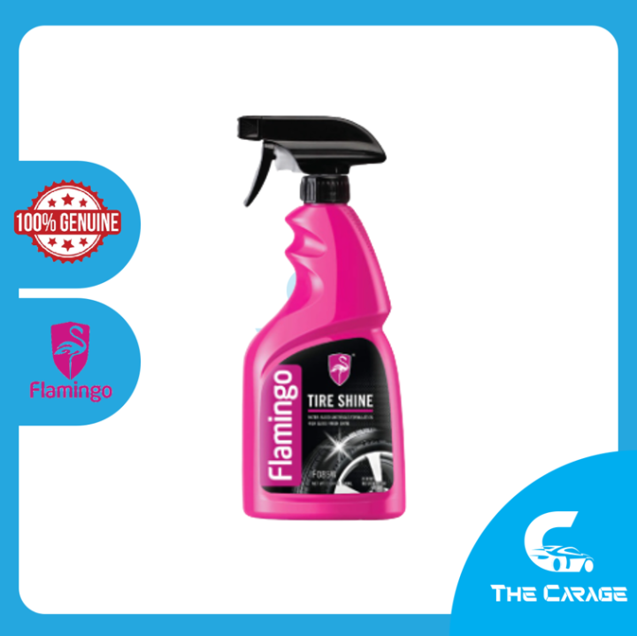 FLAMINGO Tire Shine F085 (500ml) | Lazada