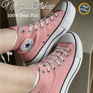 Jual Sepatu Converse Tinggi Pria Pink Terbaru Feb 2025 Lazada .id