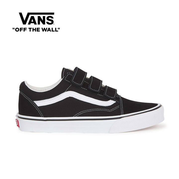 【Vans Trend】 Vans Old Skool V (Suede/Canvas) Black/True White For Mens ...