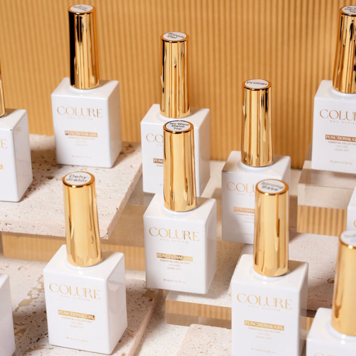 Colure Nail System Functional Gels / Soft gel glue / BIAB / Top Coat ...