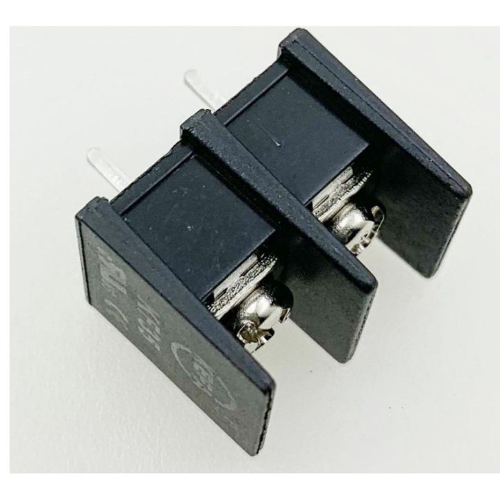 Terminal Block Hitam 2P PCB 2 P KF45 2 Pin KF 45 baut Berkualitas 5pcs | Lazada Indonesia