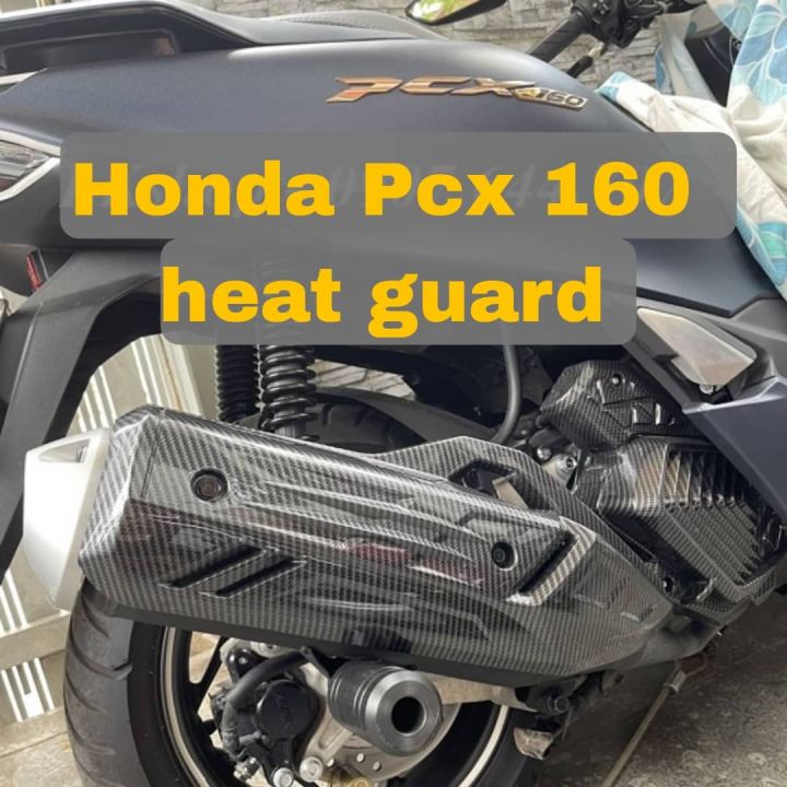 Honda Click 160 heatguard carbon garnish | Lazada PH
