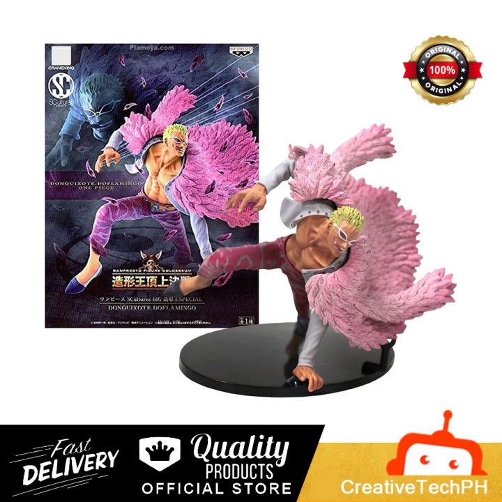BNP SCULTURES VI DOFLAMINGO V1 One Piece Scultures Big World Figure ...