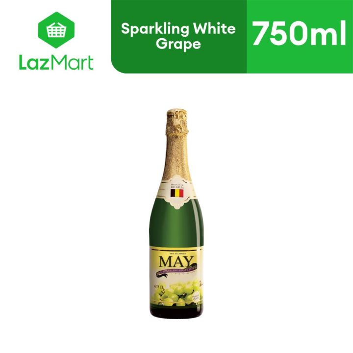 May 100% Sparkling White Grape Juice 750ml | Lazada PH