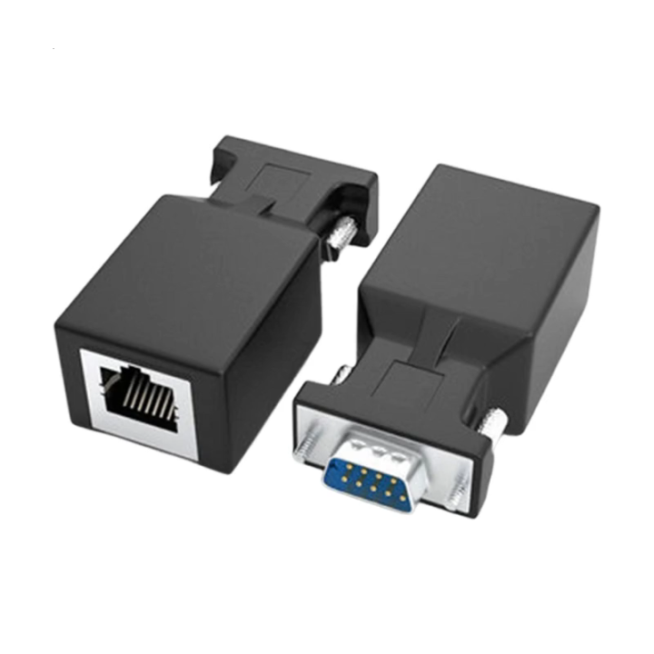 Double Shielded 9 Female RJ45 Female Adapter 9 to RJ45 Adapter for ...