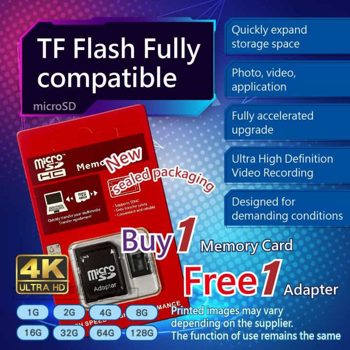 【Free 3 Month warranty+Lowest price】100%Brand New Micro SD High-speed Original Memory Card With ...