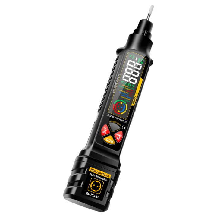 High Sensitivity European Standard Socket Phase Tester Detection Tool ...