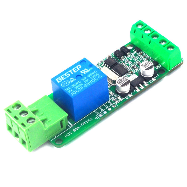 1PCS Modbus-Rtu 1 Channel 12V Relay Module Switch Input / Output RS485 / TTL Communication | Lazada