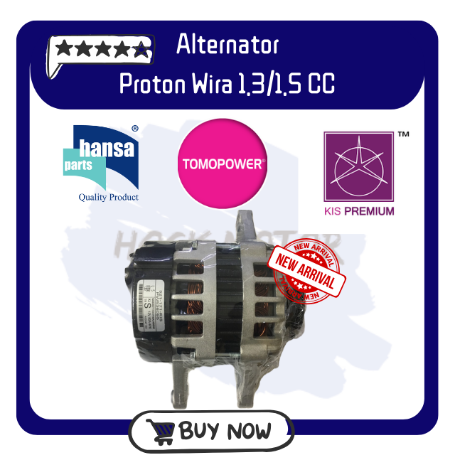 New!!!Alternator Proton Wira 1.3/1.5cc Alternator 80A | Lazada