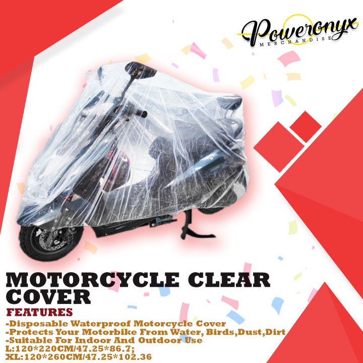 Transparent Waterproof Motorcycle Covers For All Season | Lazada PH