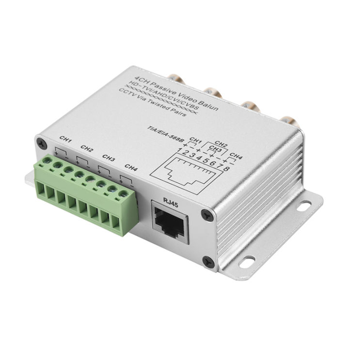 (TSDA) UTP 4 Channel Passive Video Balun Transceiver | Lazada PH