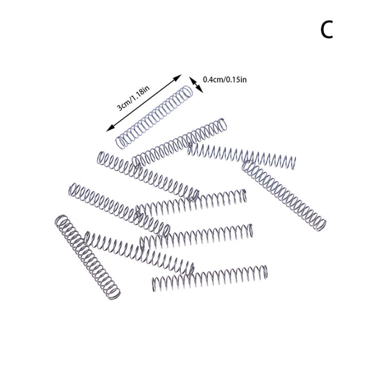 KingBe 10PCS Wire Diameter 0.4mm Miniature Ballpoint Pen Refill Steel ...