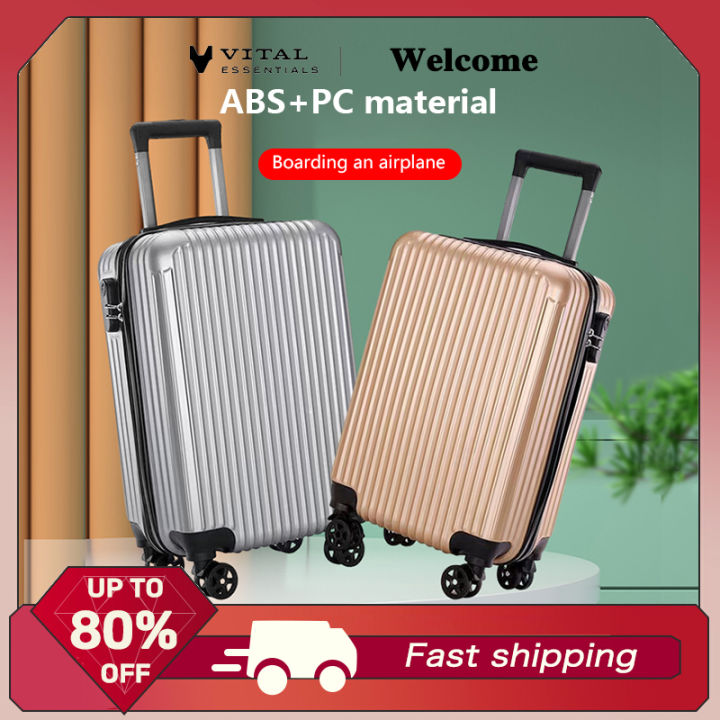 Luggage Travel Bag 20/24 Inch Suitcase Luggage ABS+PC Material Double ...