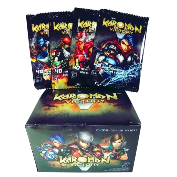 10 Bungkus Karoman mainan fuzzle tempel karakter super hero | Lazada ...