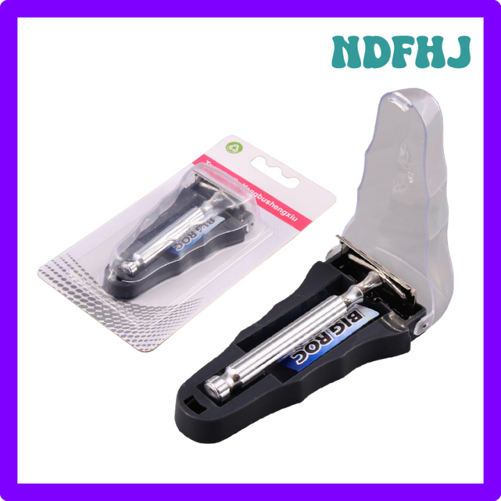 NDFHJ Men Shaving Metal Safety Razor Classic Double Edge Blade Shaver ...