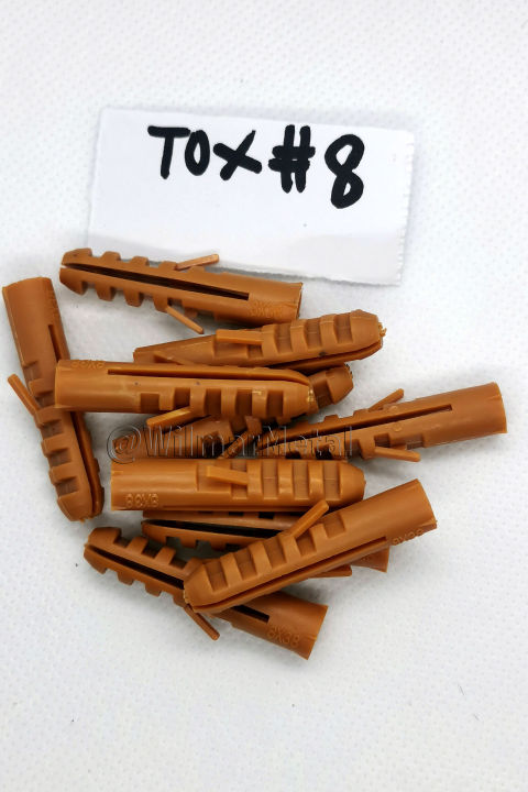 100 PCS PLASTIC TOX #8 (WALL PLUGS) # 8 | Lazada PH