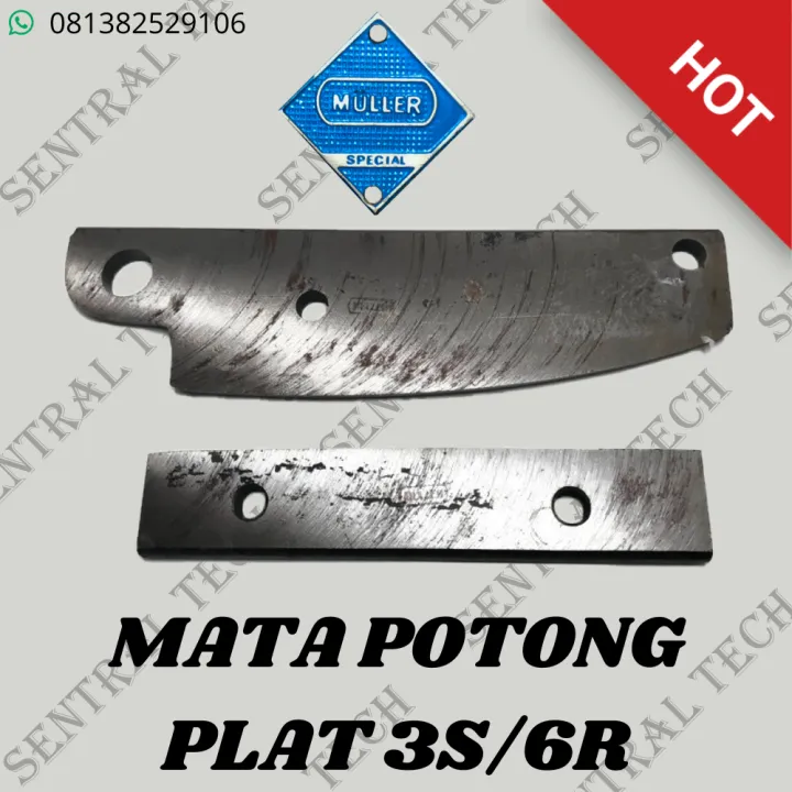 Mata Gunting Plat Besi MULLER 3S/6R Mata Potong Plat Besi MULLER ...