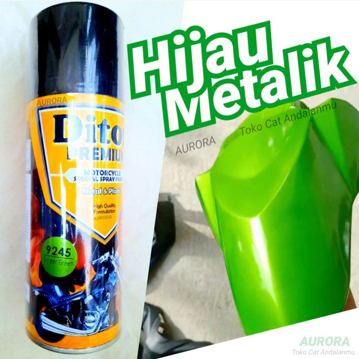 Pilox Diton Premium Sniper Green 9245 Hijau Metallic Ijo Metalik ...