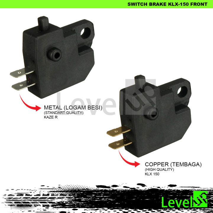 Level Up swicth front stop switch rem depan KLX Kaze Supra X Karisma ...