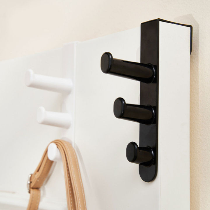 3 Layers Over The Door Hook Organizer Rack Hanger Backpack Handbag Door ...