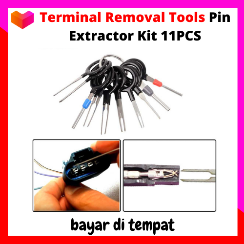 Terminal Removal Tools Pin Extractor Kit 11PCS / Set Alat Pelepasan ...