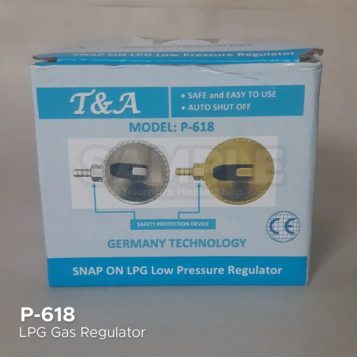 T&A Snap-on Low Pressure Gas Regulator (P-618) | Lazada PH