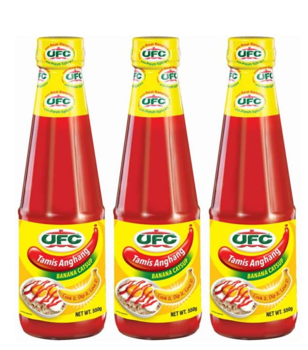UFC Tamis Anghang Banana Catsup 530g - Pack of 3 | Lazada PH